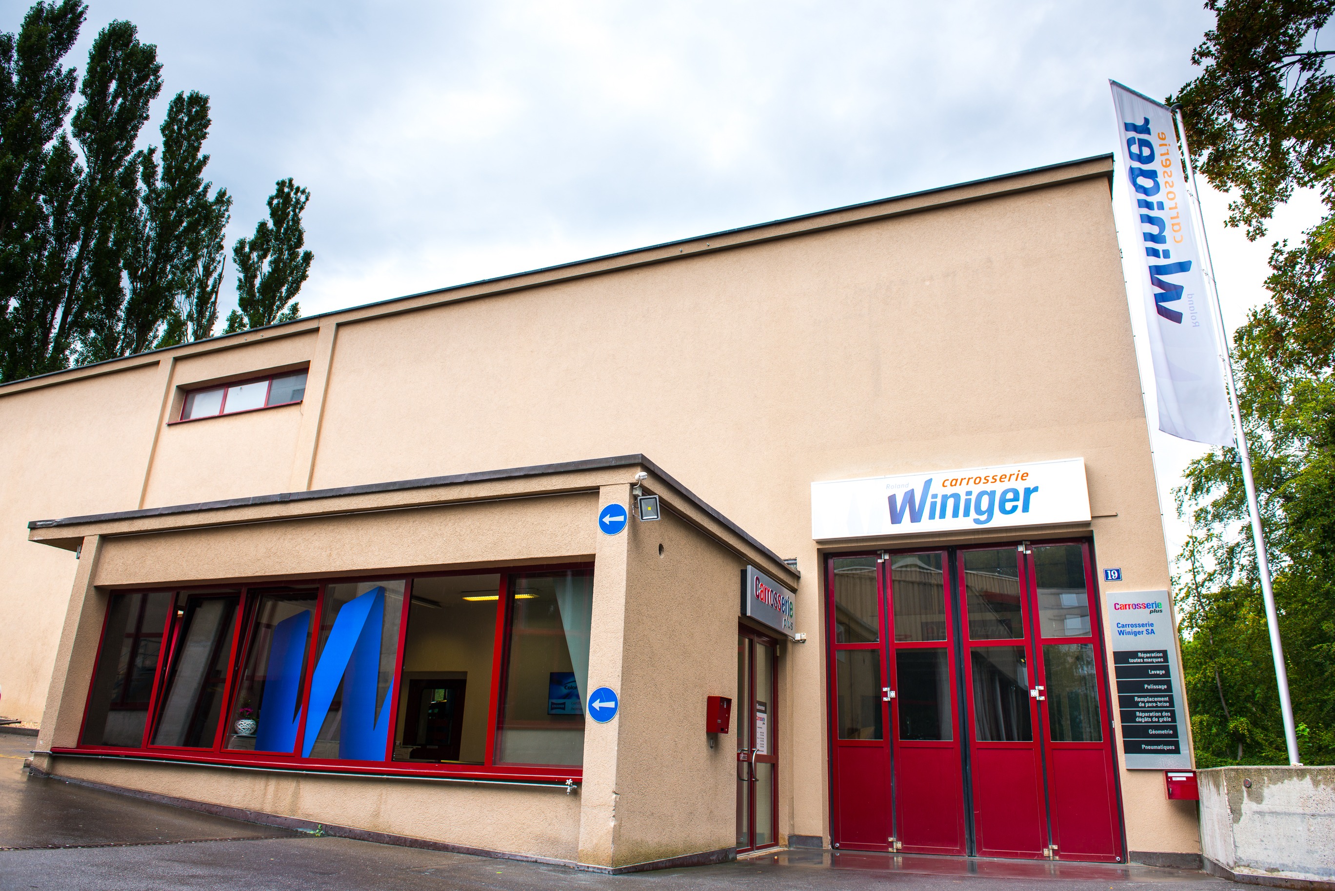 Carrosserie Winiger Lausanne depuis 1975